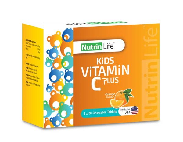 NutrinLife Kids Vitamin C Plus Chewable Tablets – Nutrinlife