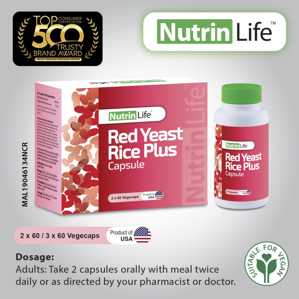 NutrinLife Red Yeast Rice Plus Capsule – Nutrinlife
